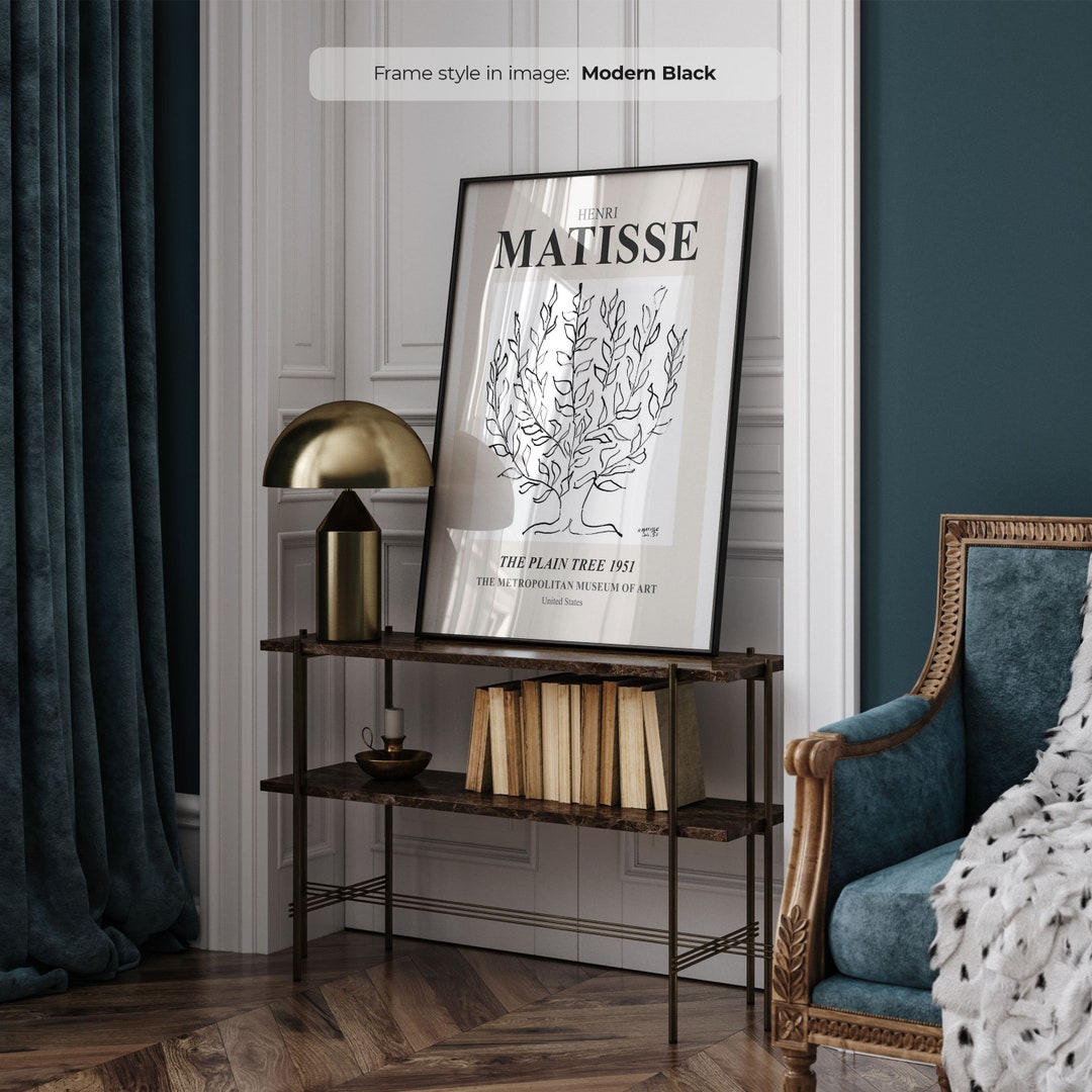 The Plane Tree 1951 Henri Matisse Poster Matisse Painting Painting of a Tree Modern Art Print ...