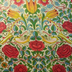 Rose Pattern (1883) - William Morris | Frame Included | Exhibition ...