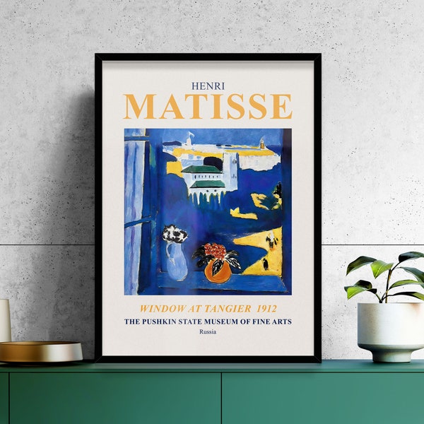 Matisse Exhibition Poster - Etsy