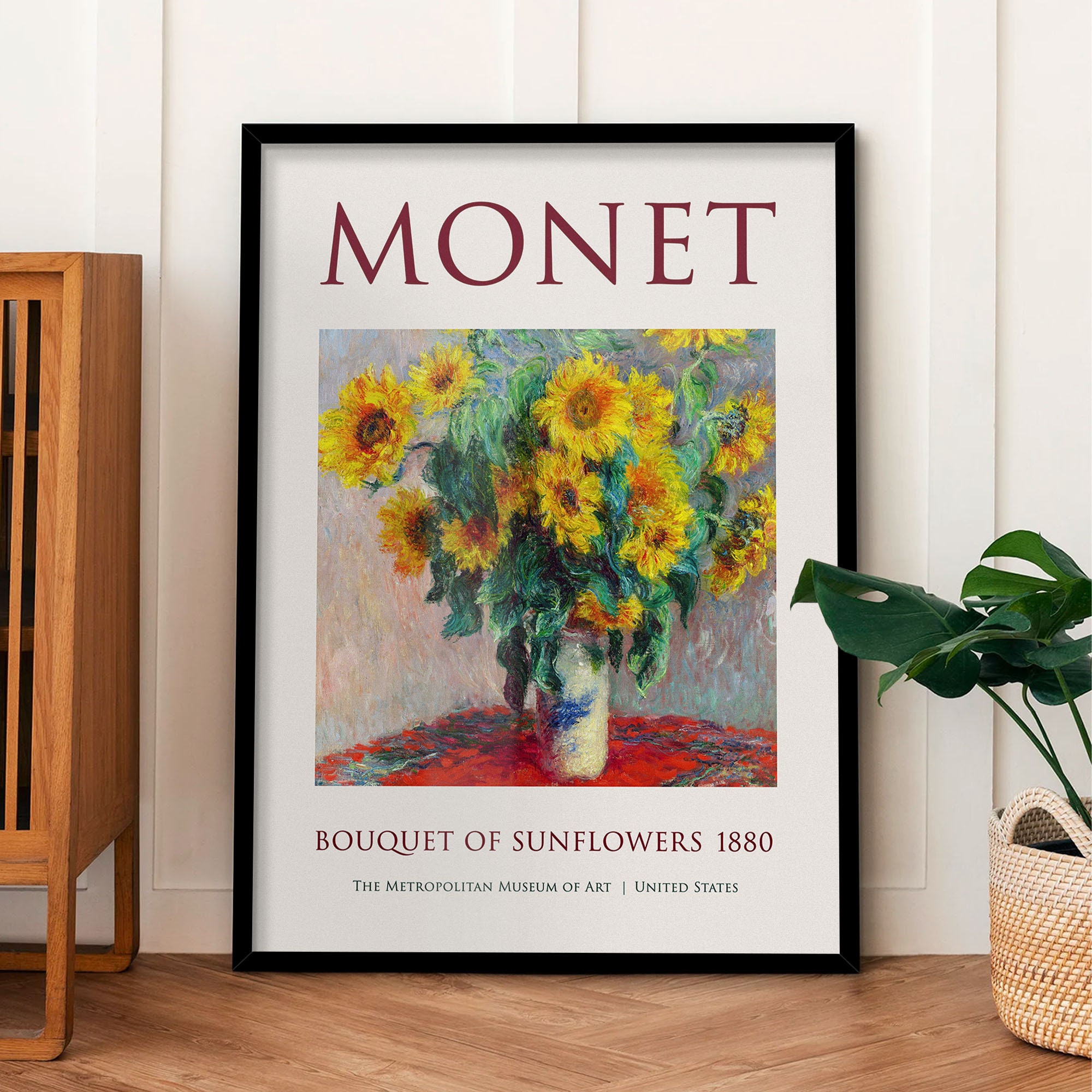 Manet Sunflowers