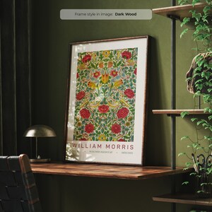 Rose Pattern (1883) - William Morris | Frame Included | Exhibition ...
