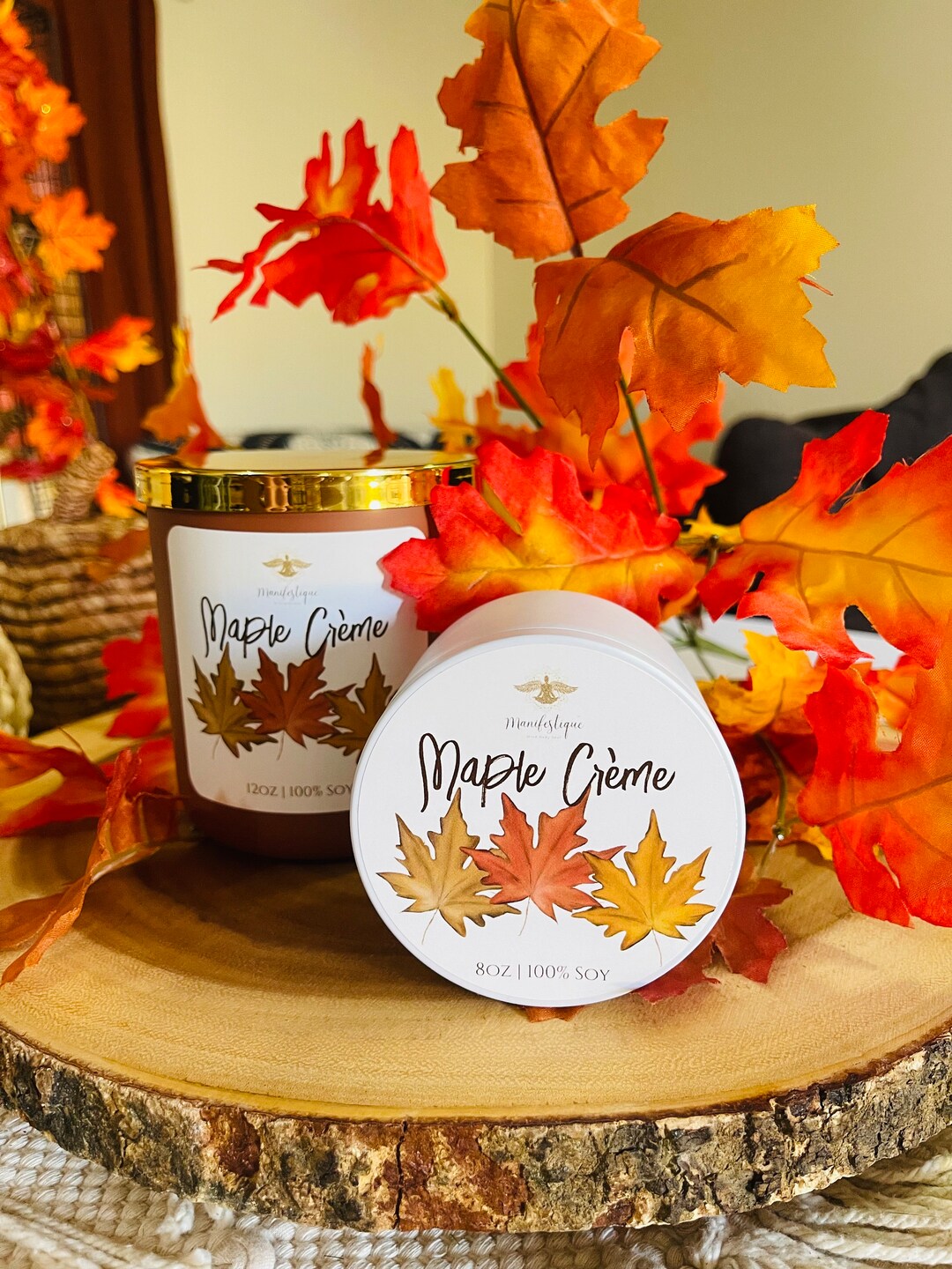 Maple Syrup Lovers Candle Luxury Candle 100% Soy Wax Candle Phthalate ...