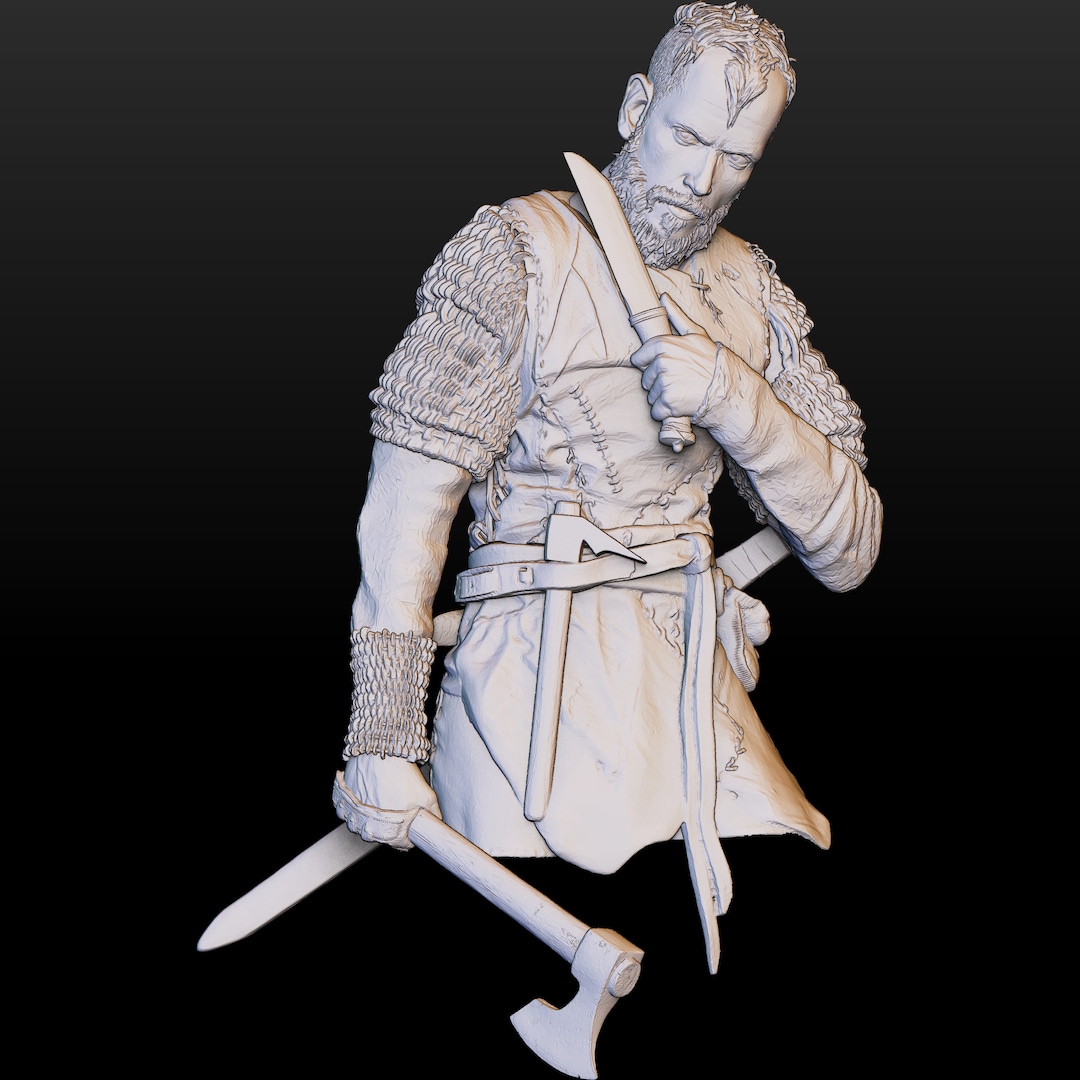 Viking Relief Reliefs 3D STL Model for CNC Router Engraver Carving ...