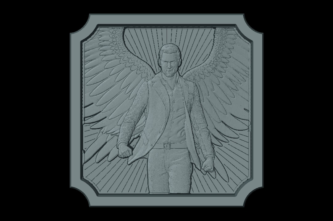 Lucifer Morningstar Reliefs 3D STL* Model for CNC Router Engraver ...