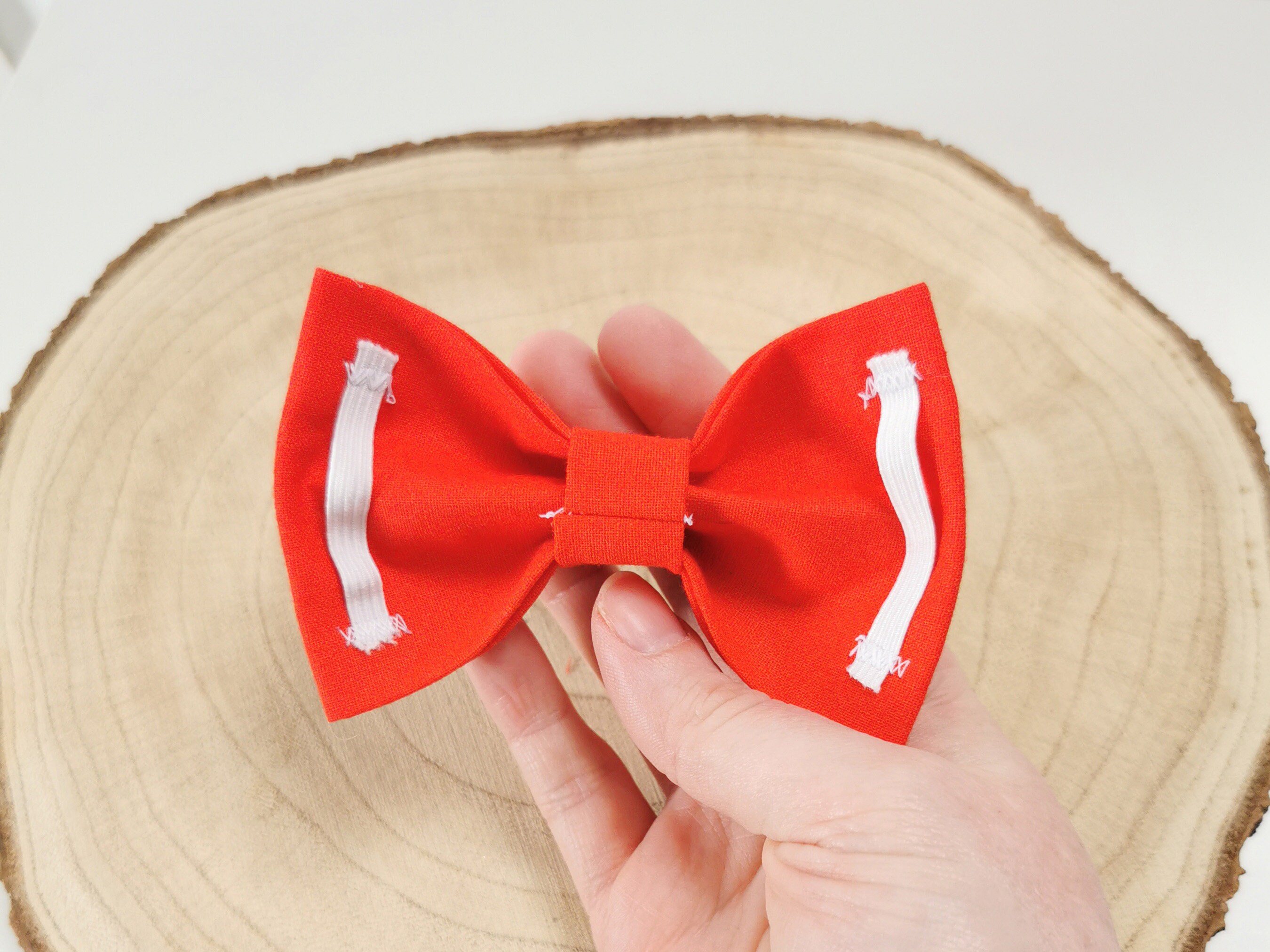 Red Dog Bow Tie - Red Bow Tie - Red Pet Bow Tie - Red Pet Accessory ...