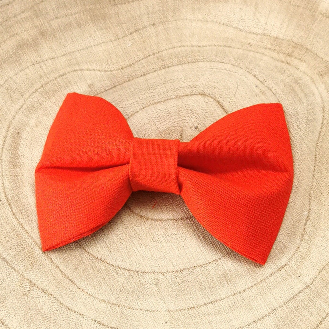 Red Dog Bow Tie - Red Bow Tie - Red Pet Bow Tie - Red Pet Accessory ...