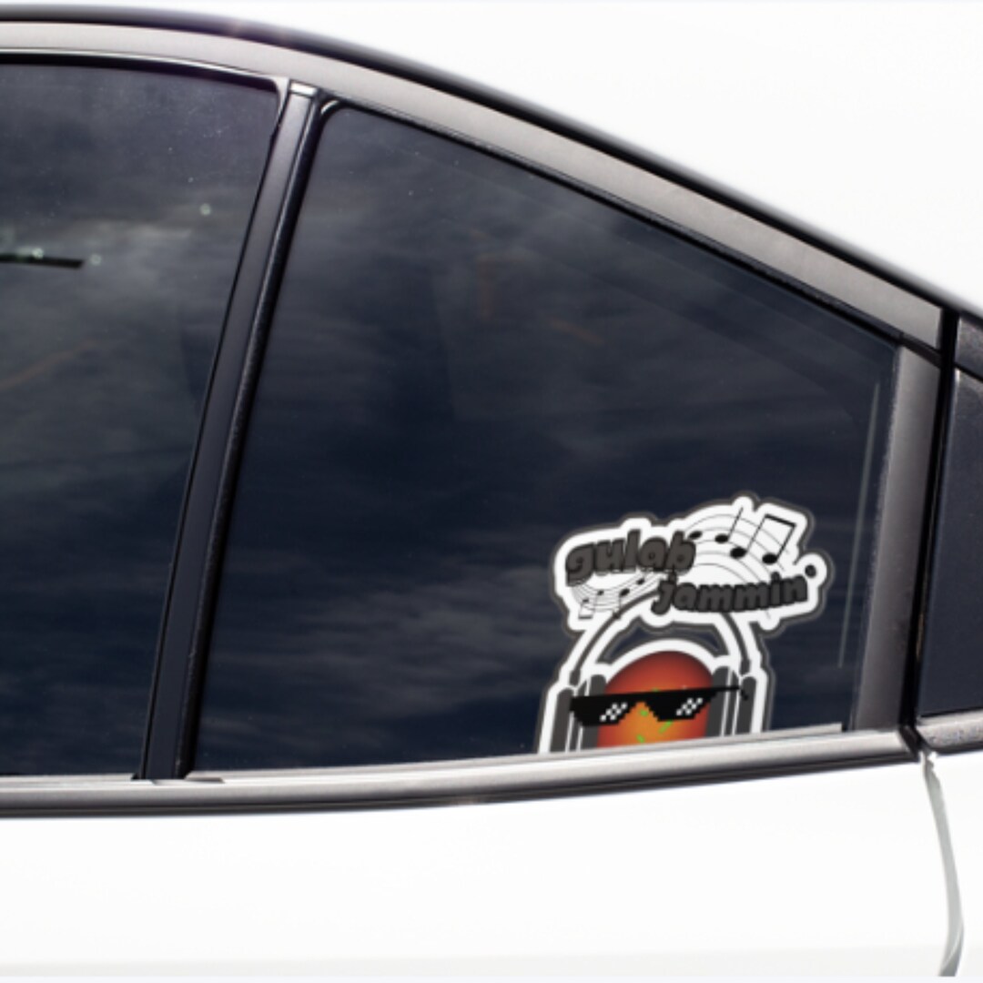 Gulab Jamun Jammin Car Laptop Desi Stickers - Etsy