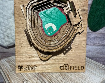 3d Baseball Stadium Replica - Etsy