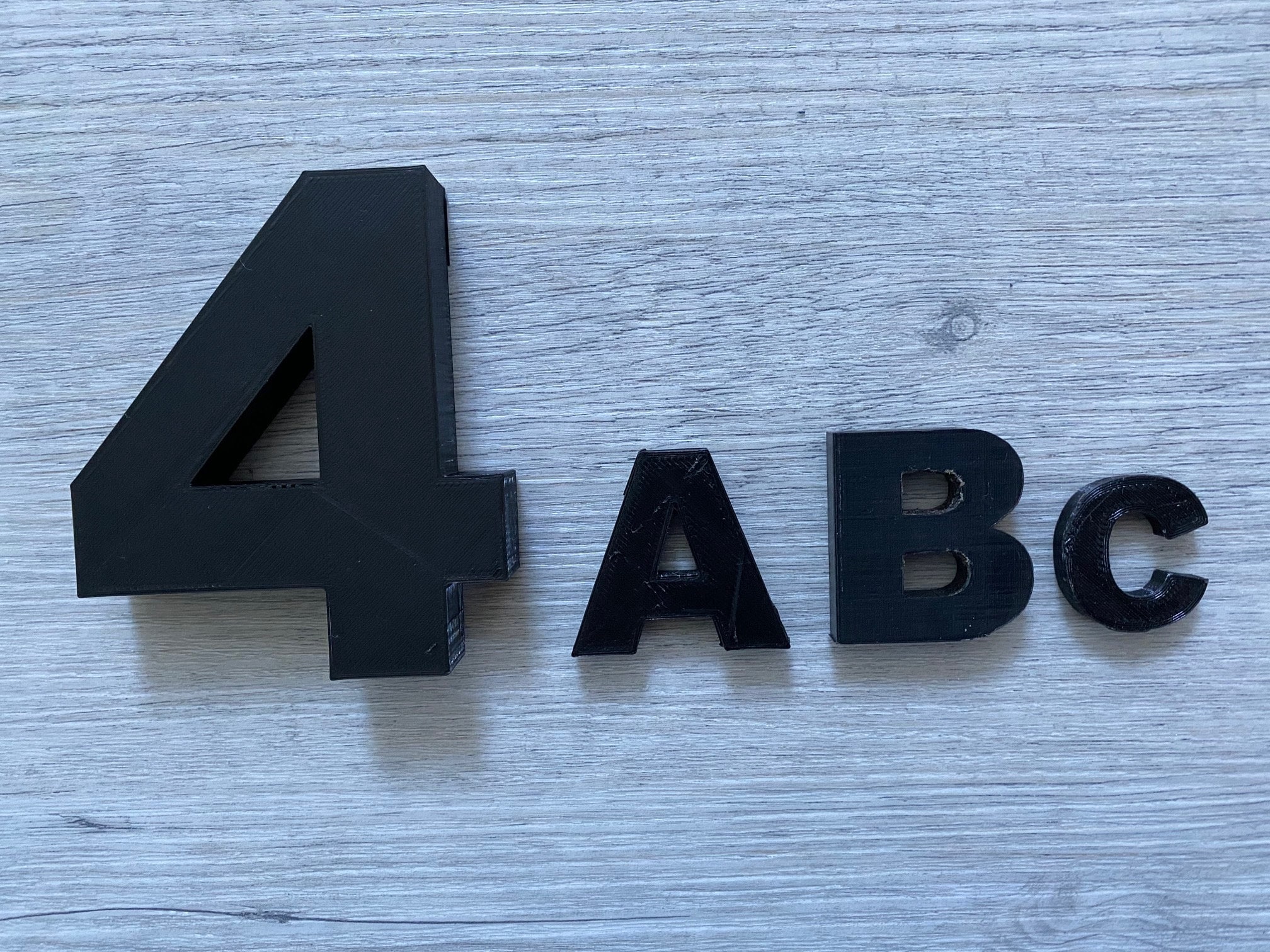 Archivos STL para imprimir letras y números 3D con impresora - Etsy México