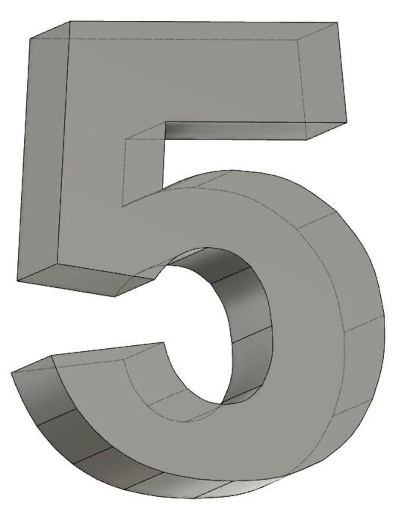 STL Files for Printing 3D Letters and Numbers With 3D Printer. - Etsy UK