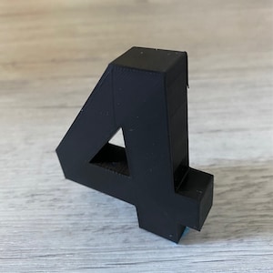 STL Files for Printing 3D Letters and Numbers With 3D Printer. - Etsy