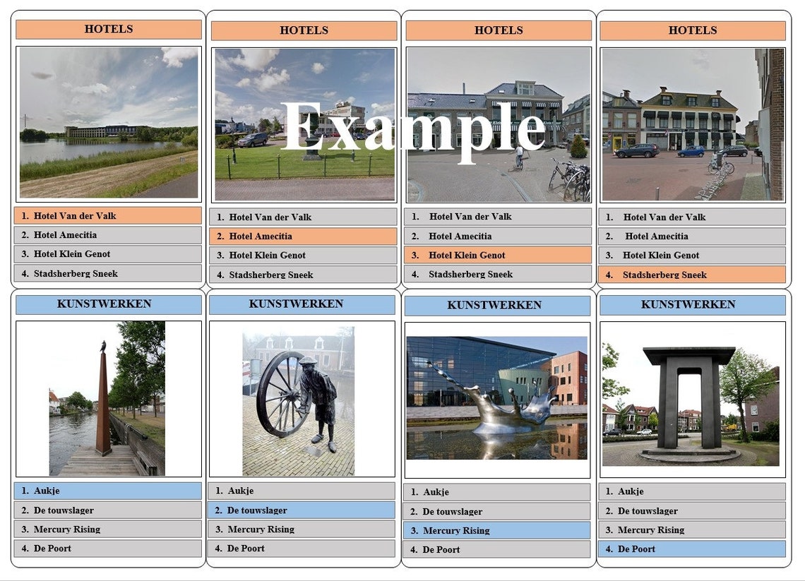 Templates for Creating Your Own Quartet Game in Word - Etsy