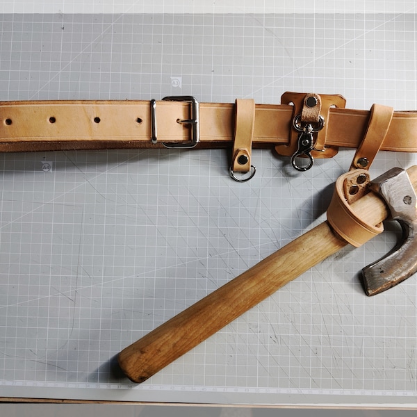 Leather Utility Belt - Etsy