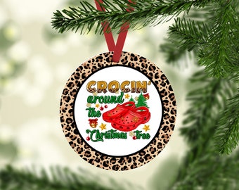 Croc Christmas Tree Ornament - Etsy