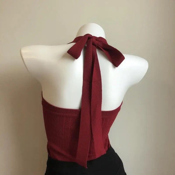 Summer Halter Top - Etsy