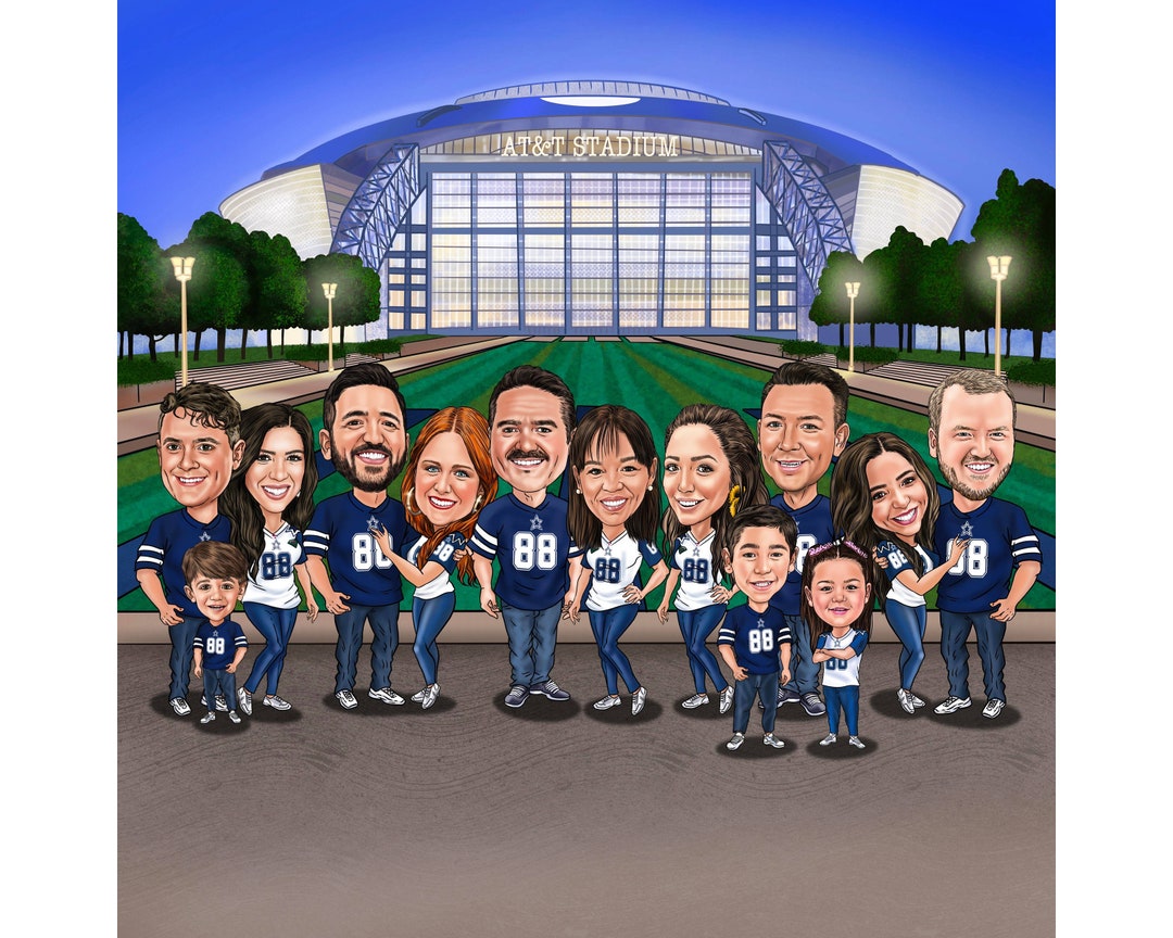 Group Caricatures, Group Gifts, Work Group Caricature, Group Cartoons ...