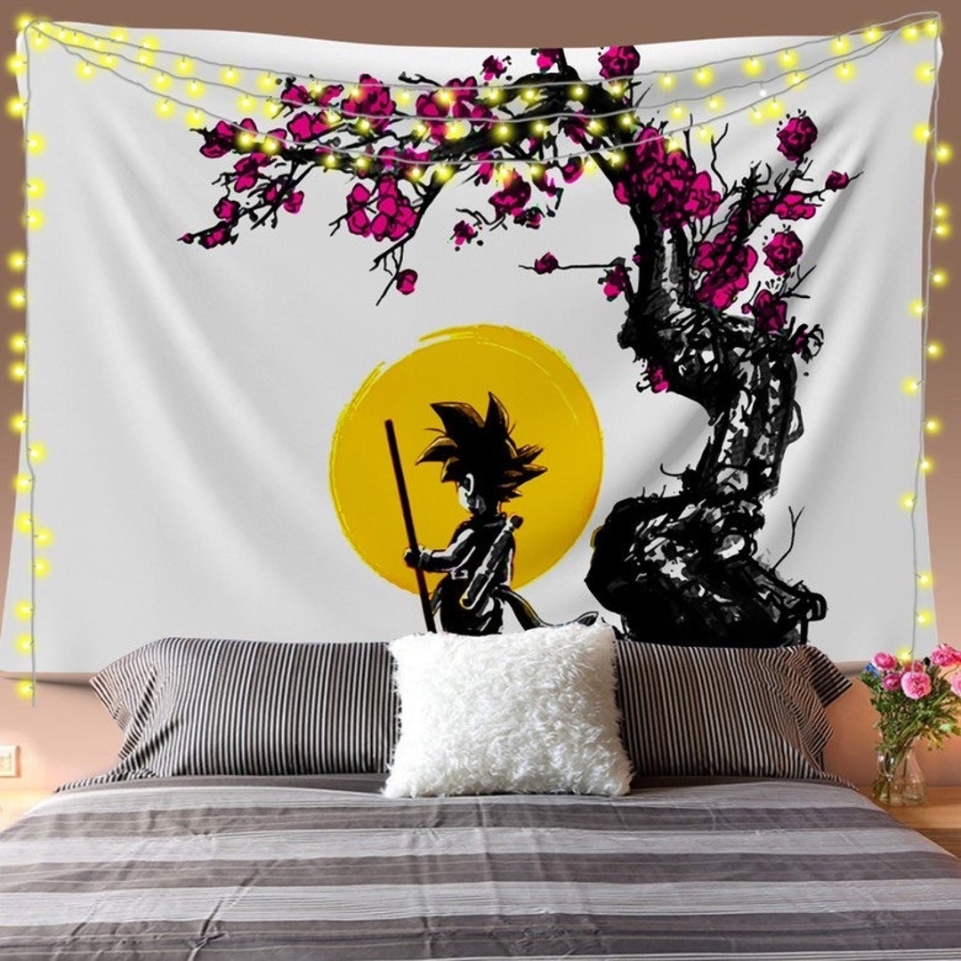 Anime Tree of Life Tapestry - Etsy
