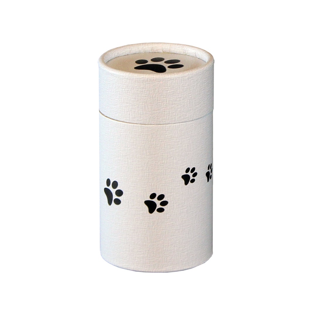 Pet Urn | Pet Scatter Tube | Paw Print Urn | Paw Print Scatter Tube for ...
