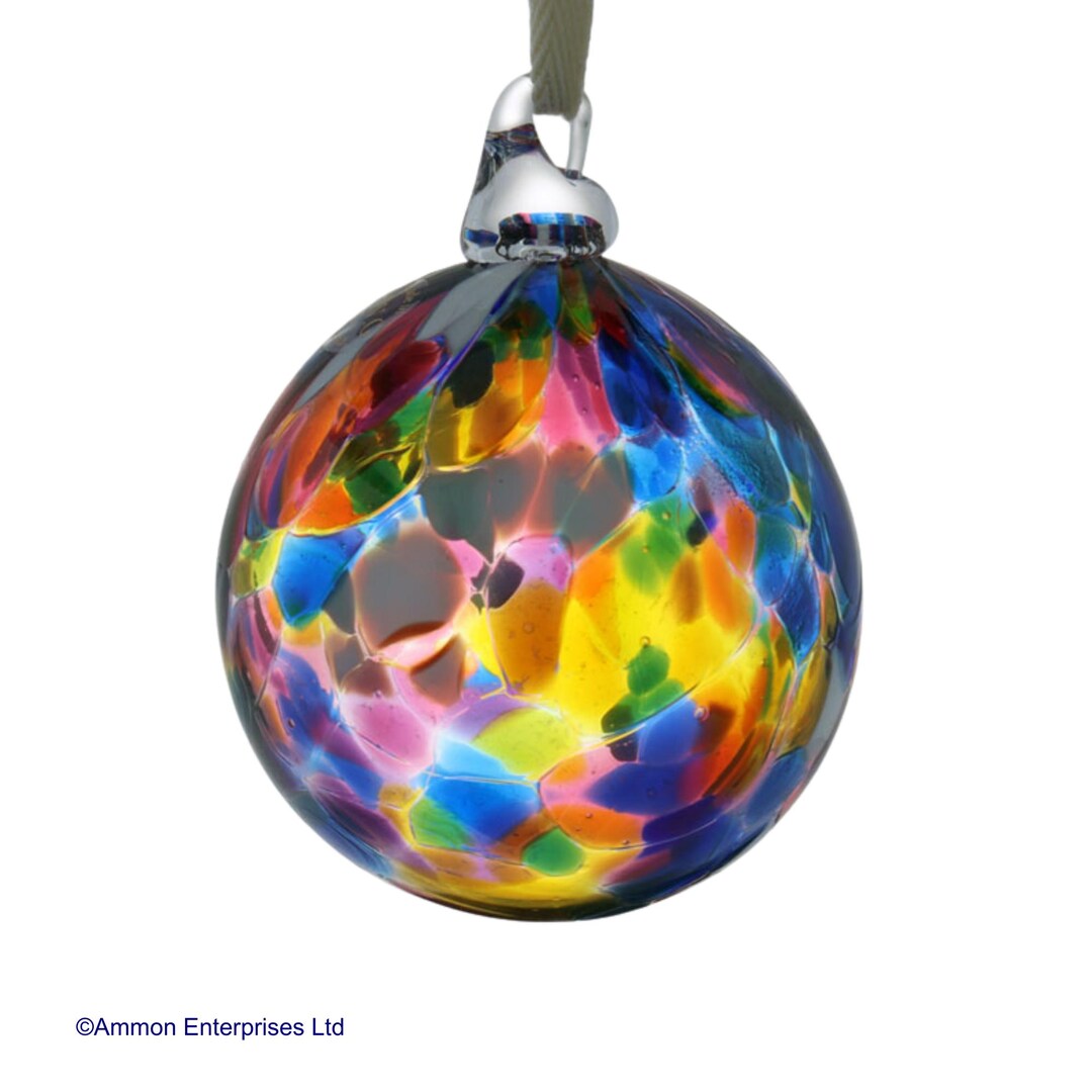 Handmade Memorial Glass Bauble: Keepsake Ornament With Stand - Etsy