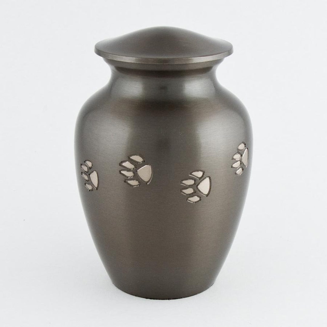 Pet Urn | Urn for Pet Ashes | Paw Print Urn | Pet Sympathy Gift Urn ...