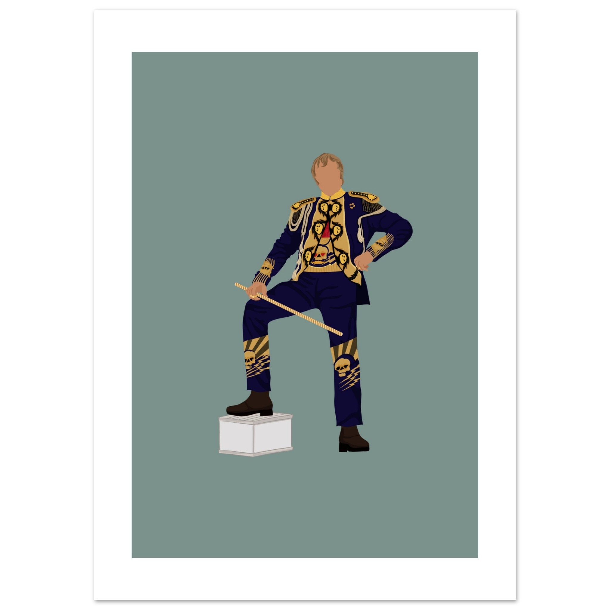 Mogambo - Mr India Bollywood Wall Art | Amrish Puri | Movie Poster ...