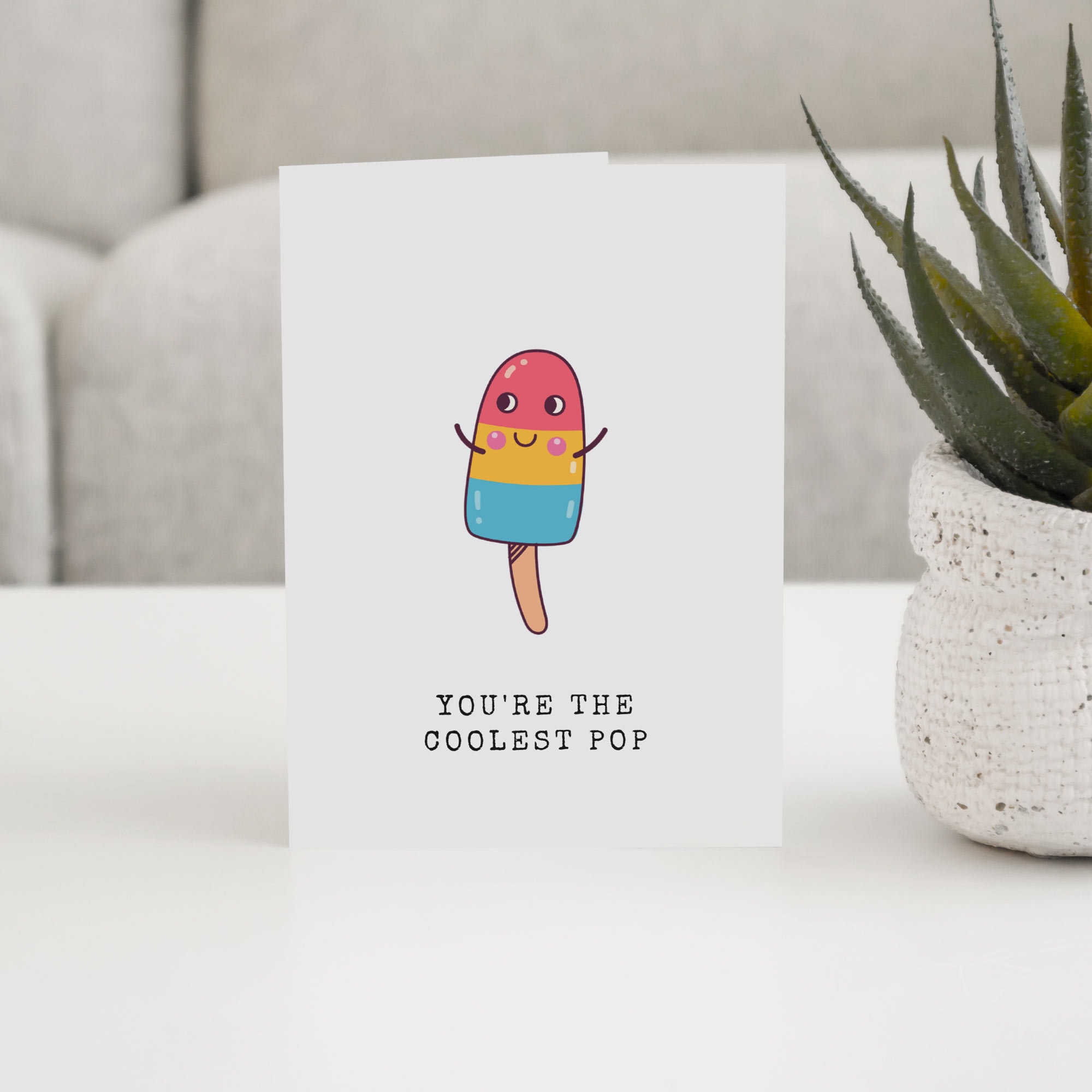You're the Coolest Pop | Father's Day | for Him | Pun Cards | Birthday ...