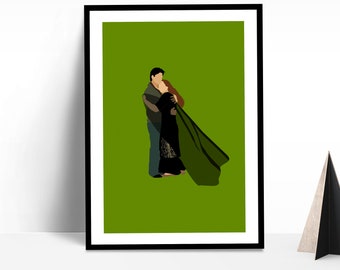 Bollywood Veer Zara Digital Printable Art Poster Print Shah Rukh Khan ...