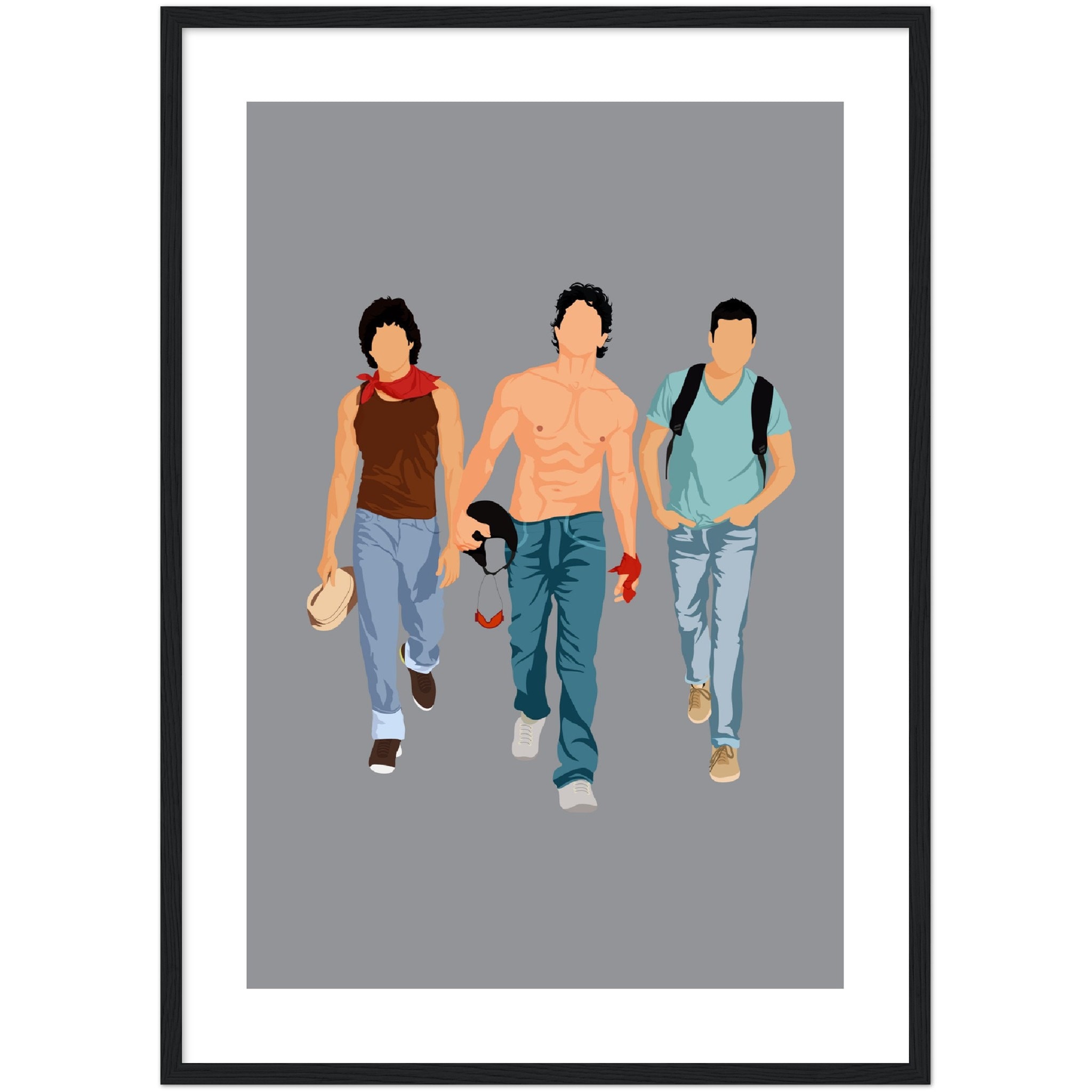 Zindagi Na Milegi Dobara Wall Art | Bollywood Poster | Indian Film ...
