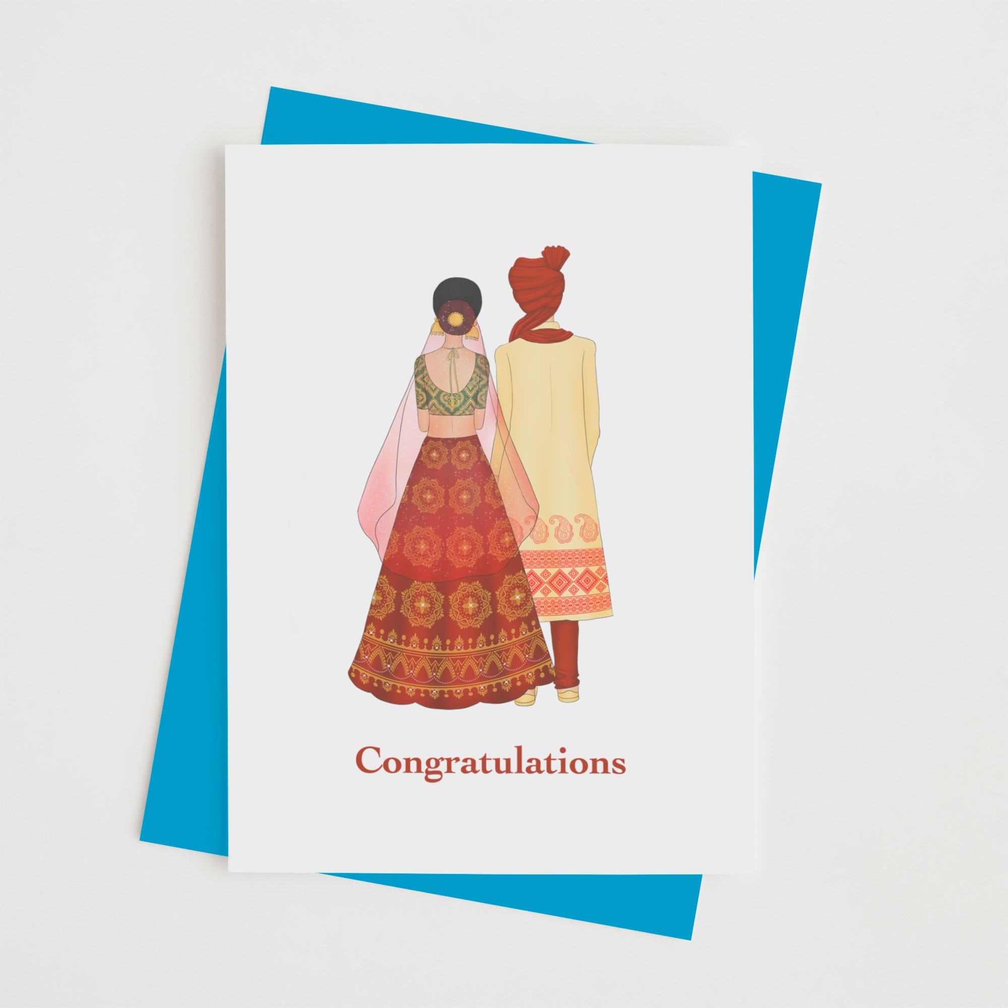 Congratulations - Hindu Couple | South Asian Cards | Desi Cards ...