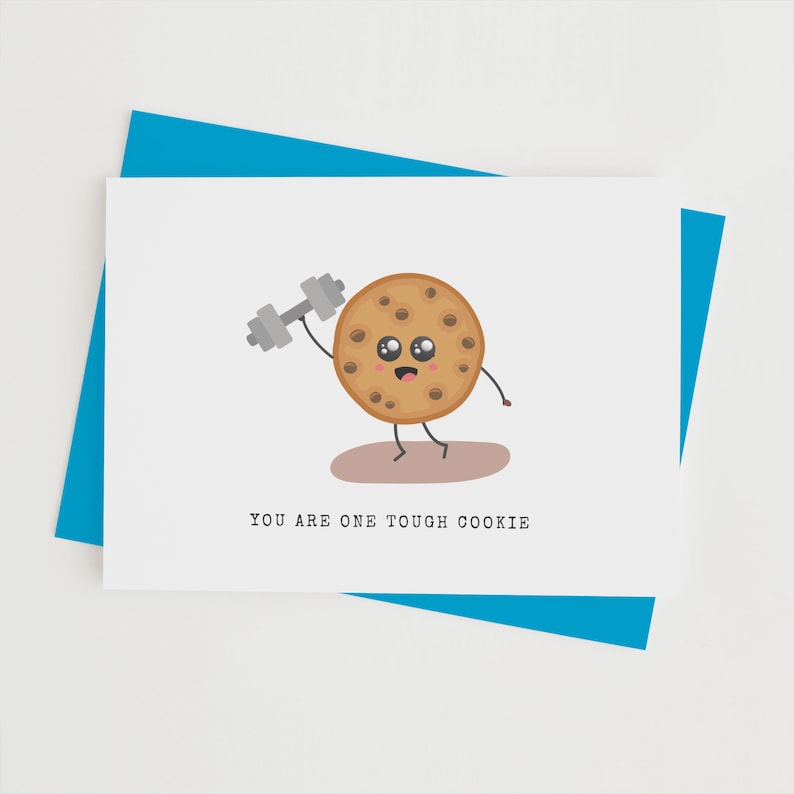You Are One Tough Cookie | Get Well Card | Feel Better | Greeting Cards ...