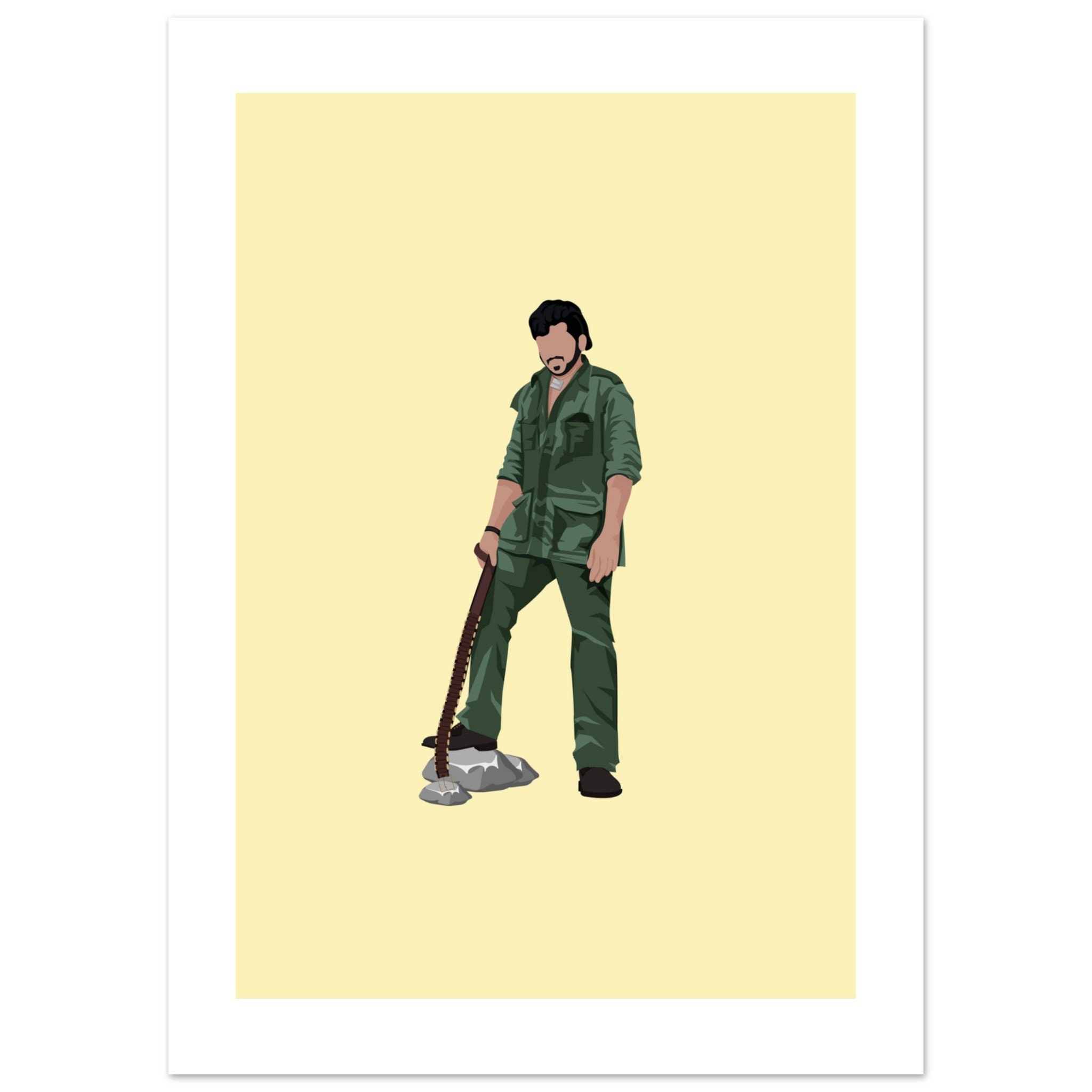 Gabbar Singh - Sholay Bollywood Wall Art | Amjad Khan | Sholay ...
