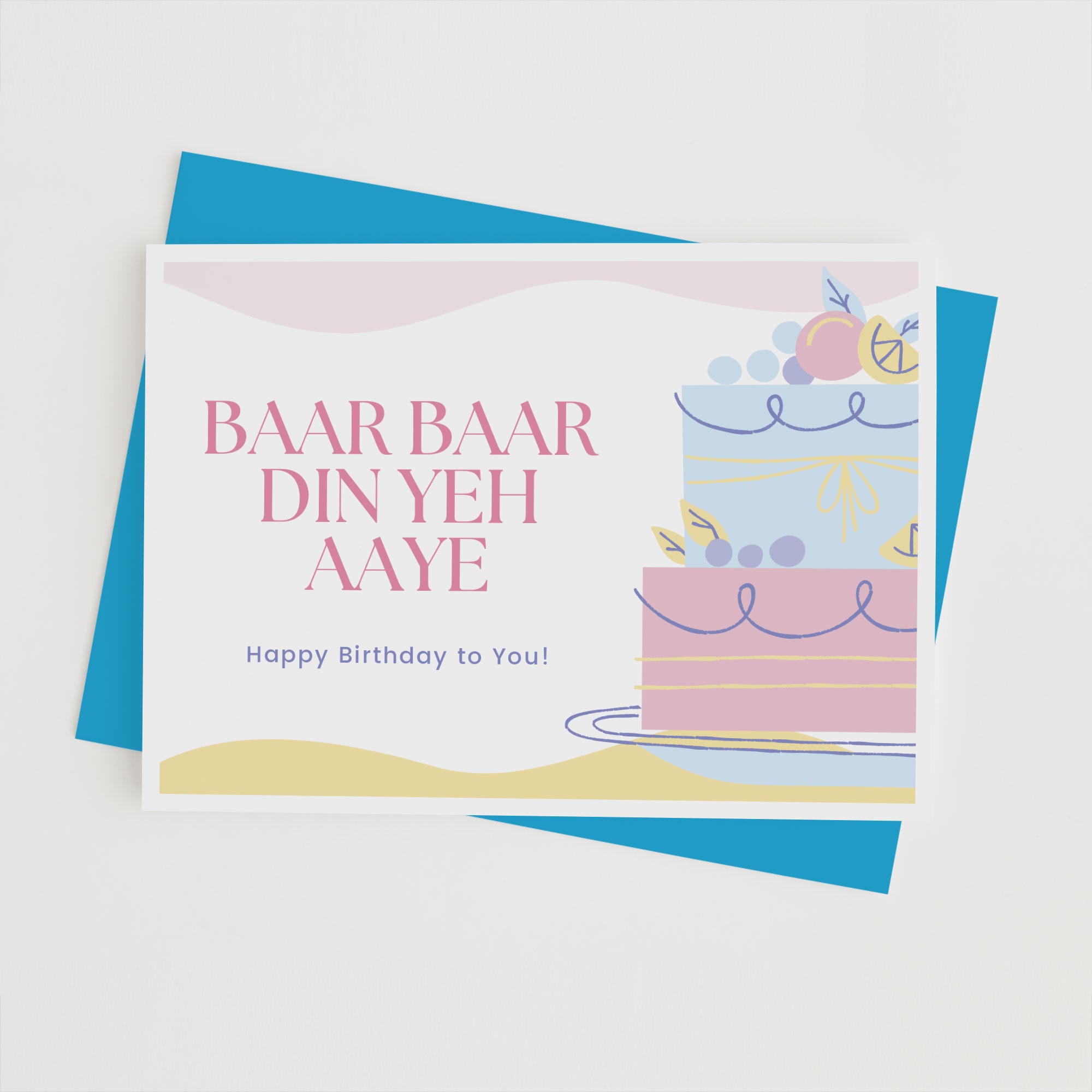 Baar Baar Din Yeh Aaye | Happy Birthday | Desi Card | Punjabi ...