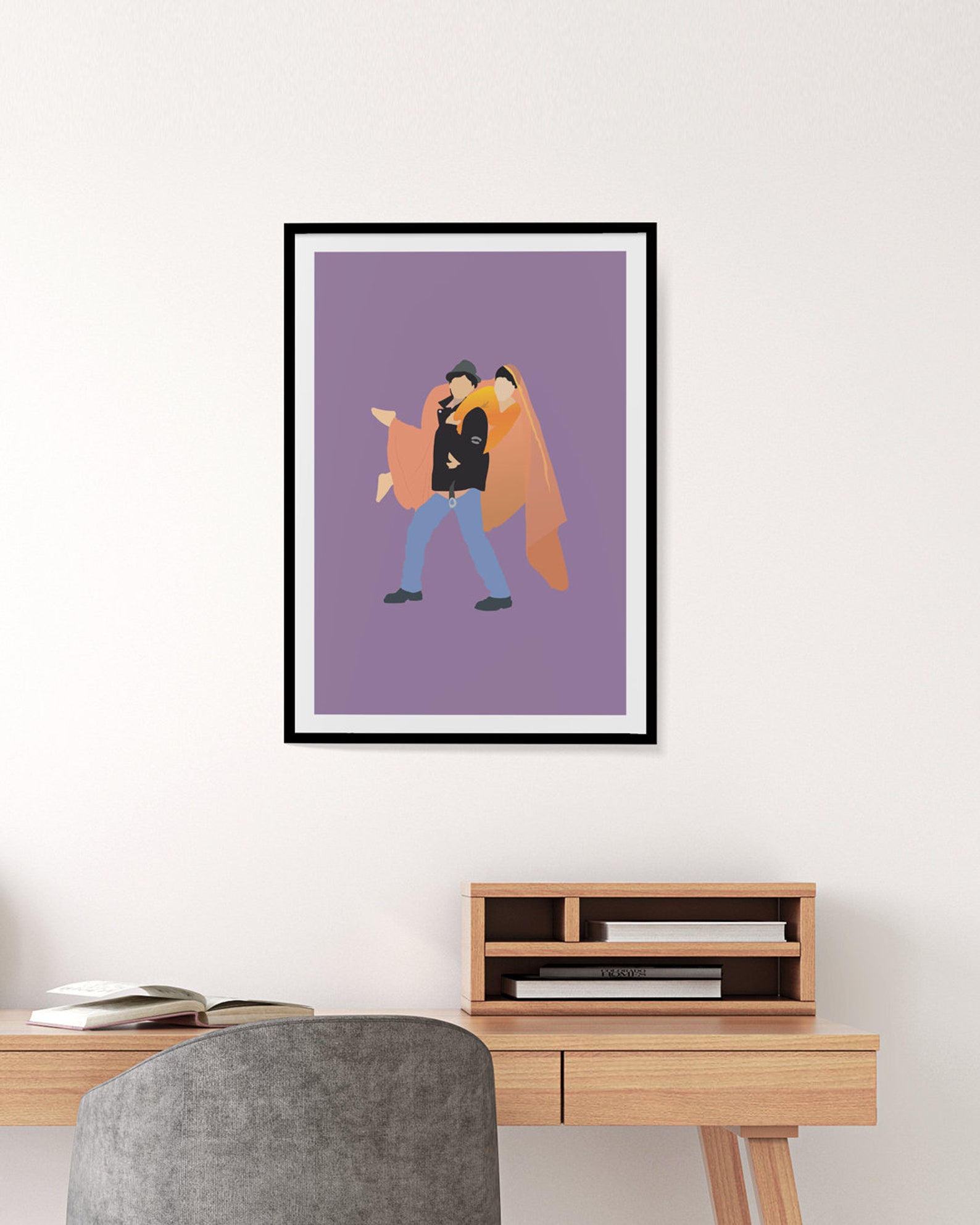 Dilwale Dulhania Le Jayenge Bollywood Wall Art | DDLJ | Raj & Simran ...