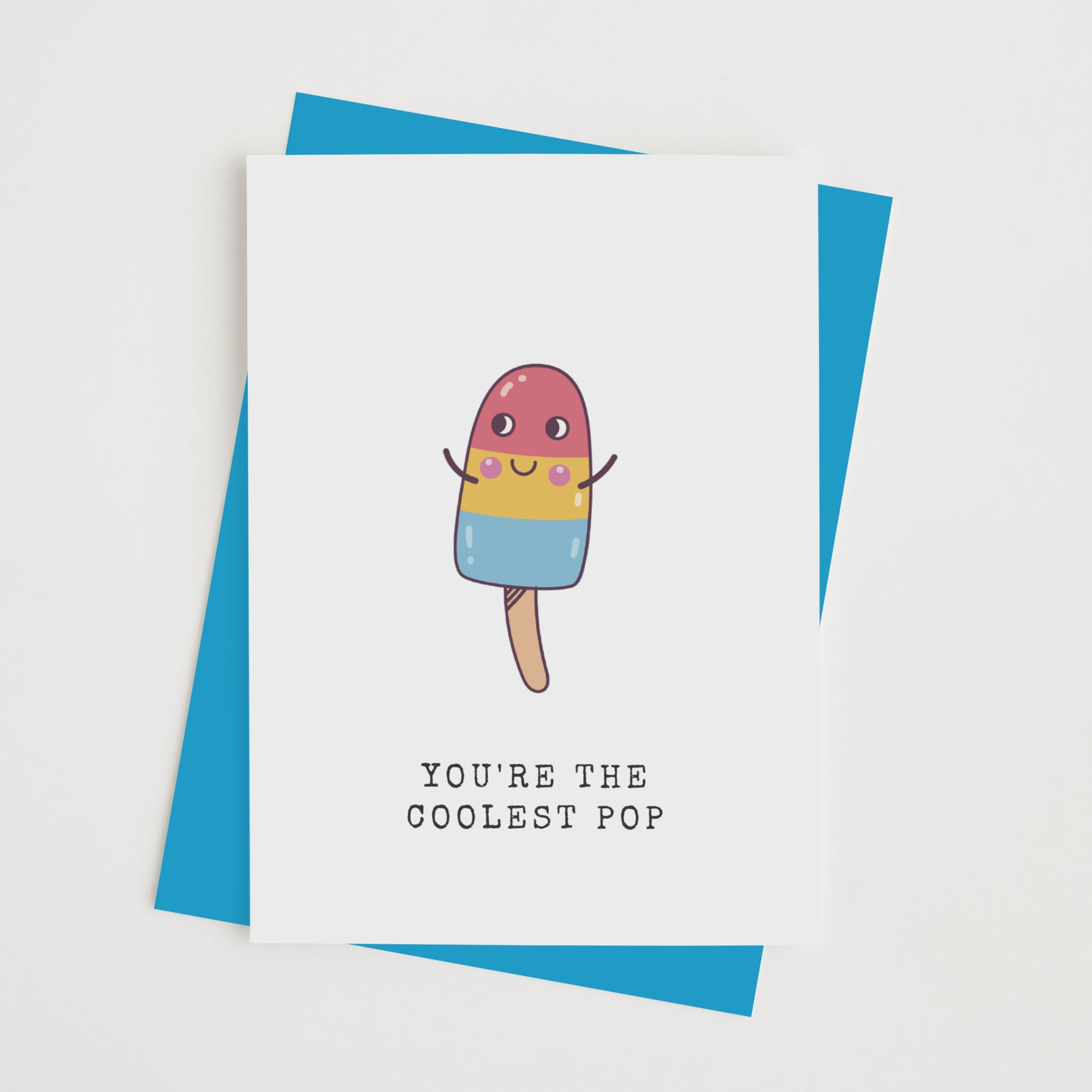 You're the Coolest Pop | Father's Day | for Him | Pun Cards | Birthday ...