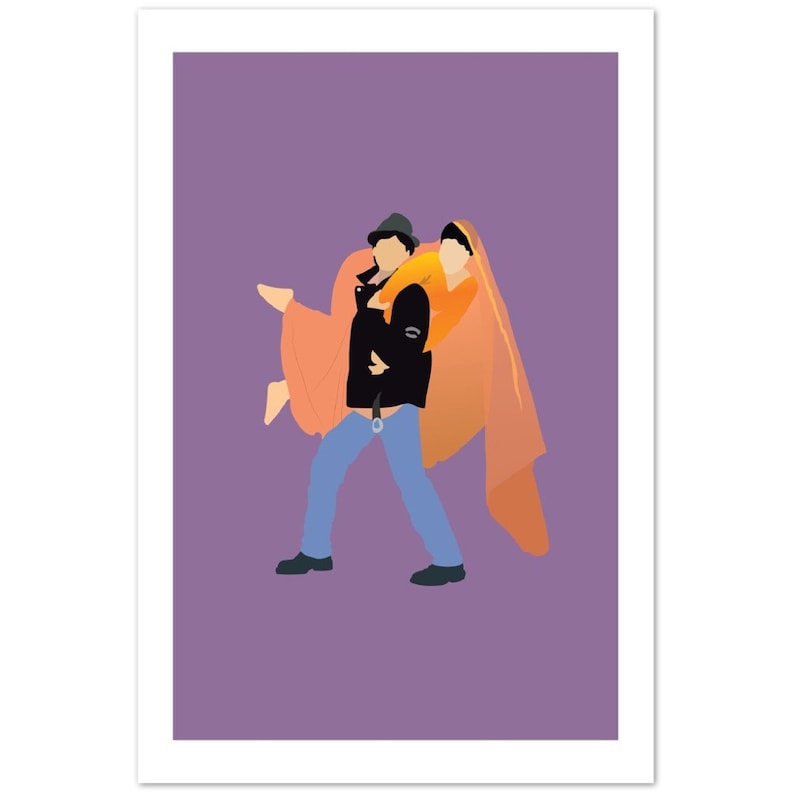 Dilwale Dulhania Le Jayenge Bollywood Wall Art | DDLJ | Raj & Simran ...