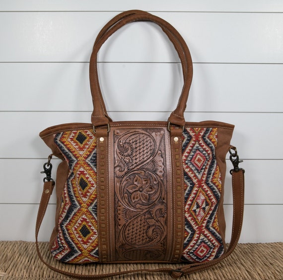Myra Genuine Hand Tooled Leather Country Western Southern - Etsy Myra Genuine Hand Tooled Leather Country Western Southern - Etsy