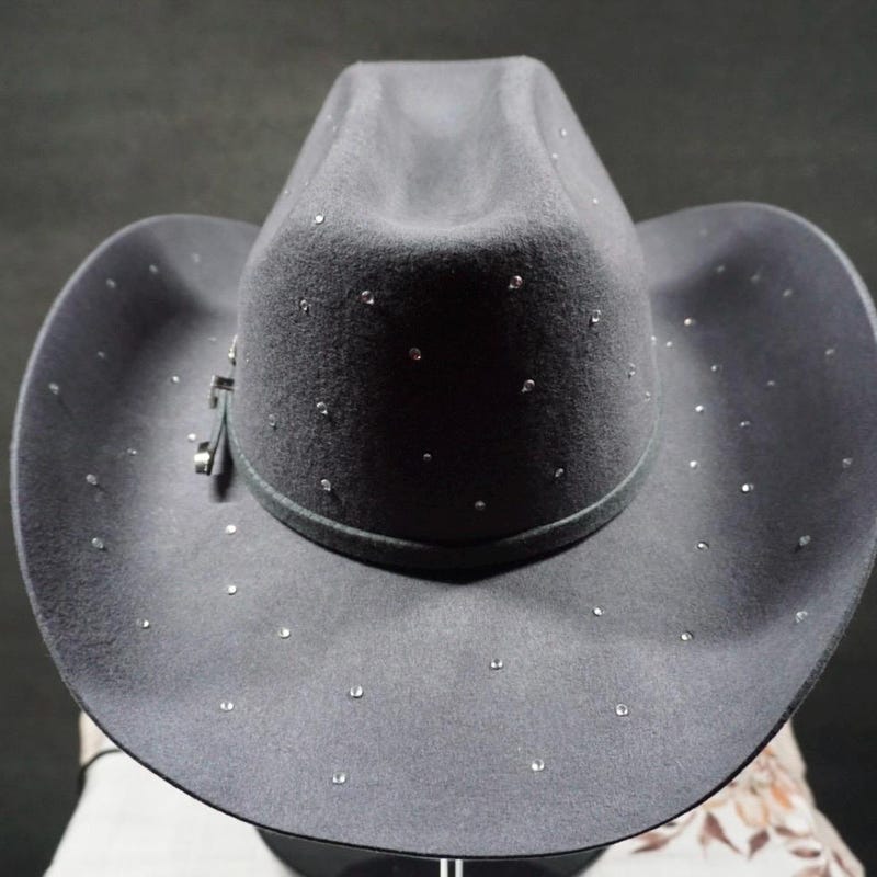 Rhinestone Cowboy Hat - Etsy