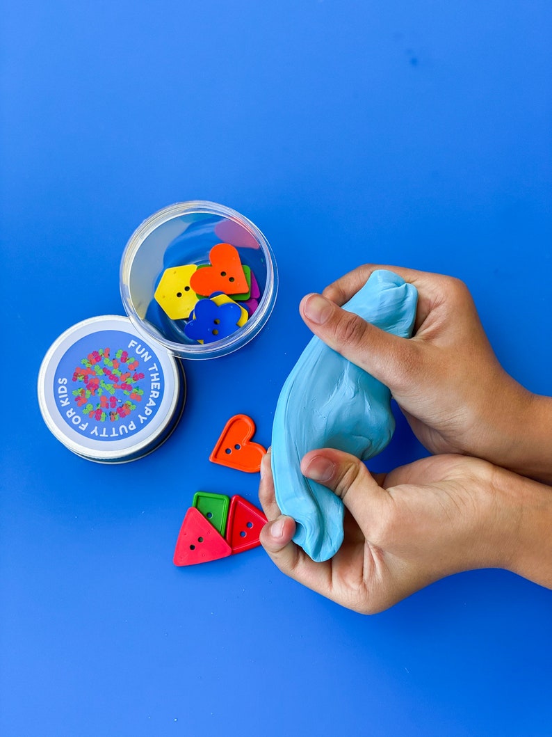 Fun Therapy Putty for Kids With Small Shape Objects - Etsy