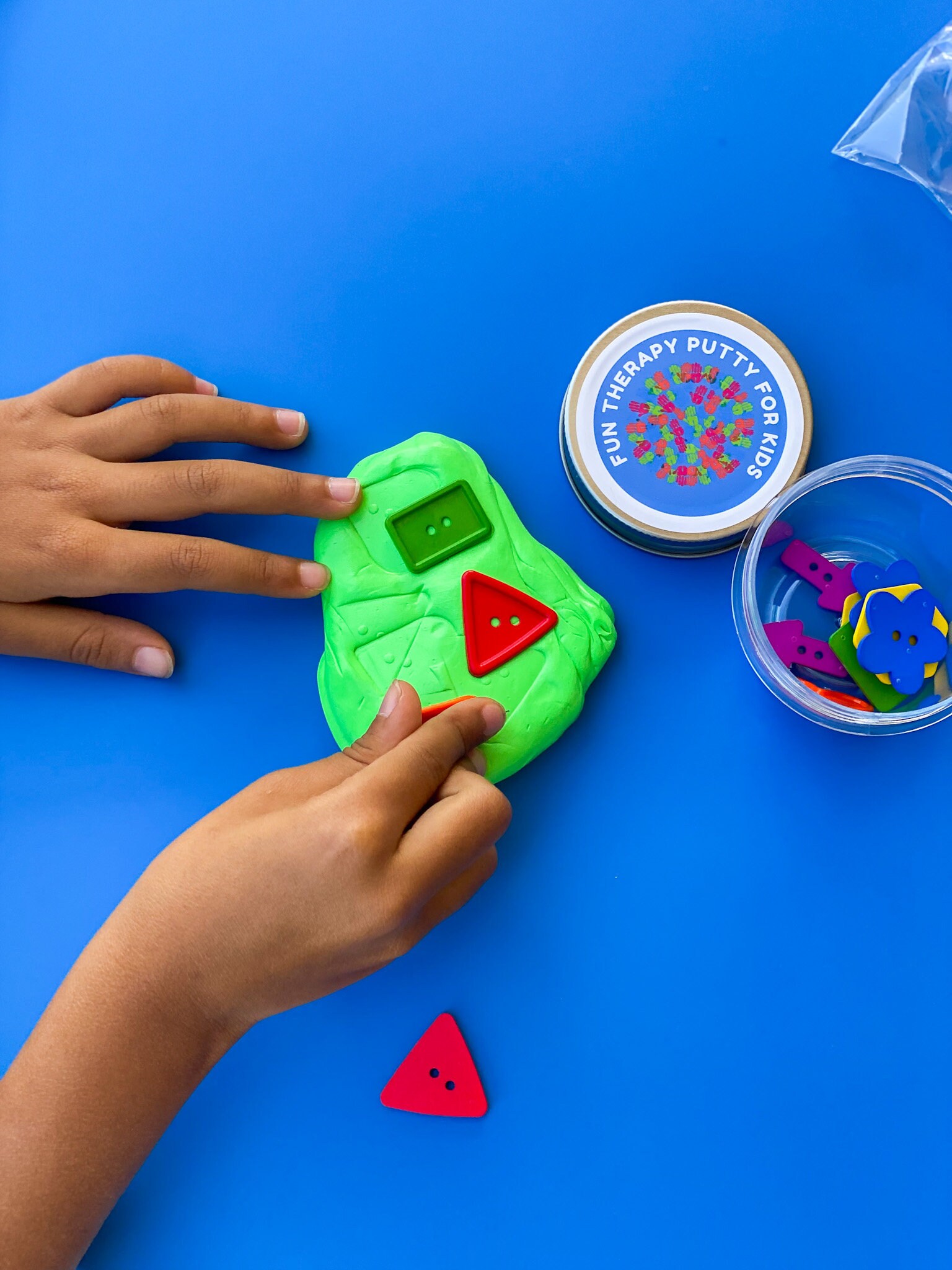 Fun Therapy Putty for Kids With Small Shape Objects - Etsy