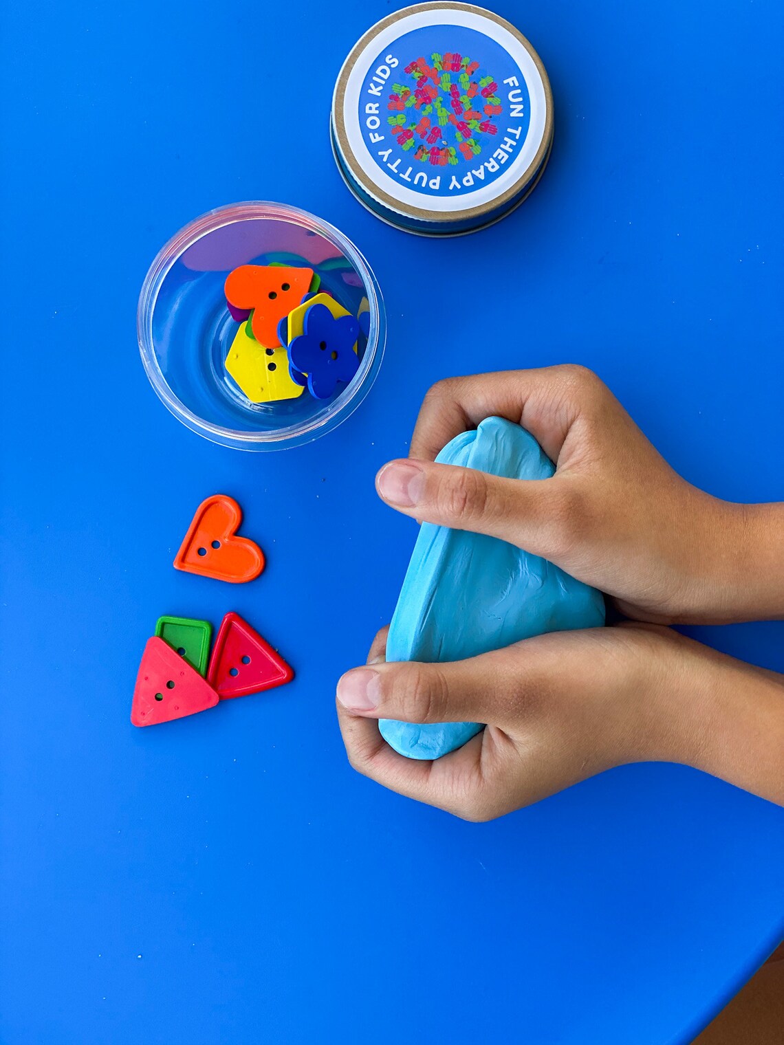 Fun Therapy Putty for Kids With Small Shape Objects - Etsy
