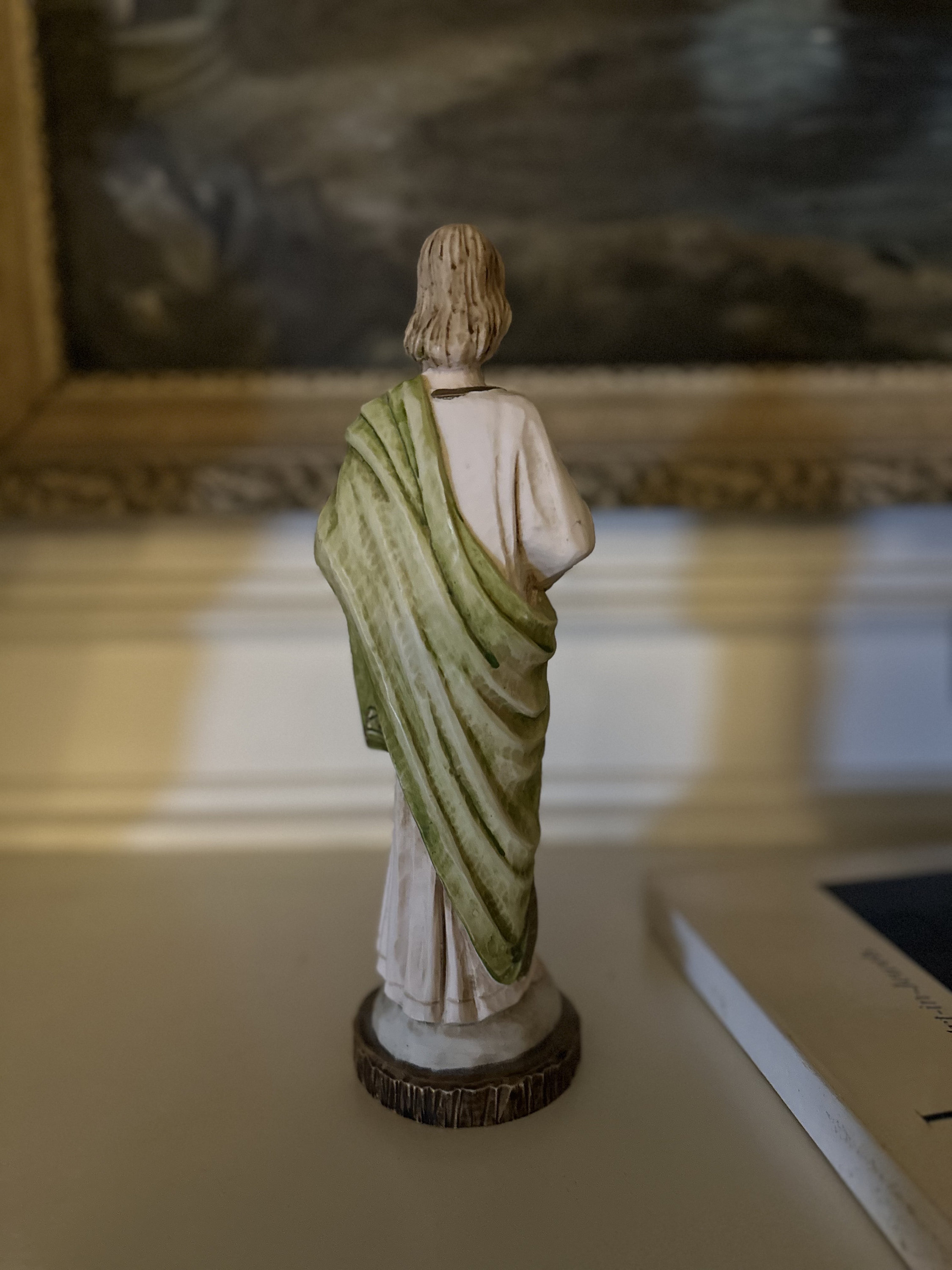 Vintage Ceramic Statue of Jesus the Sacred Heart Church - Etsy