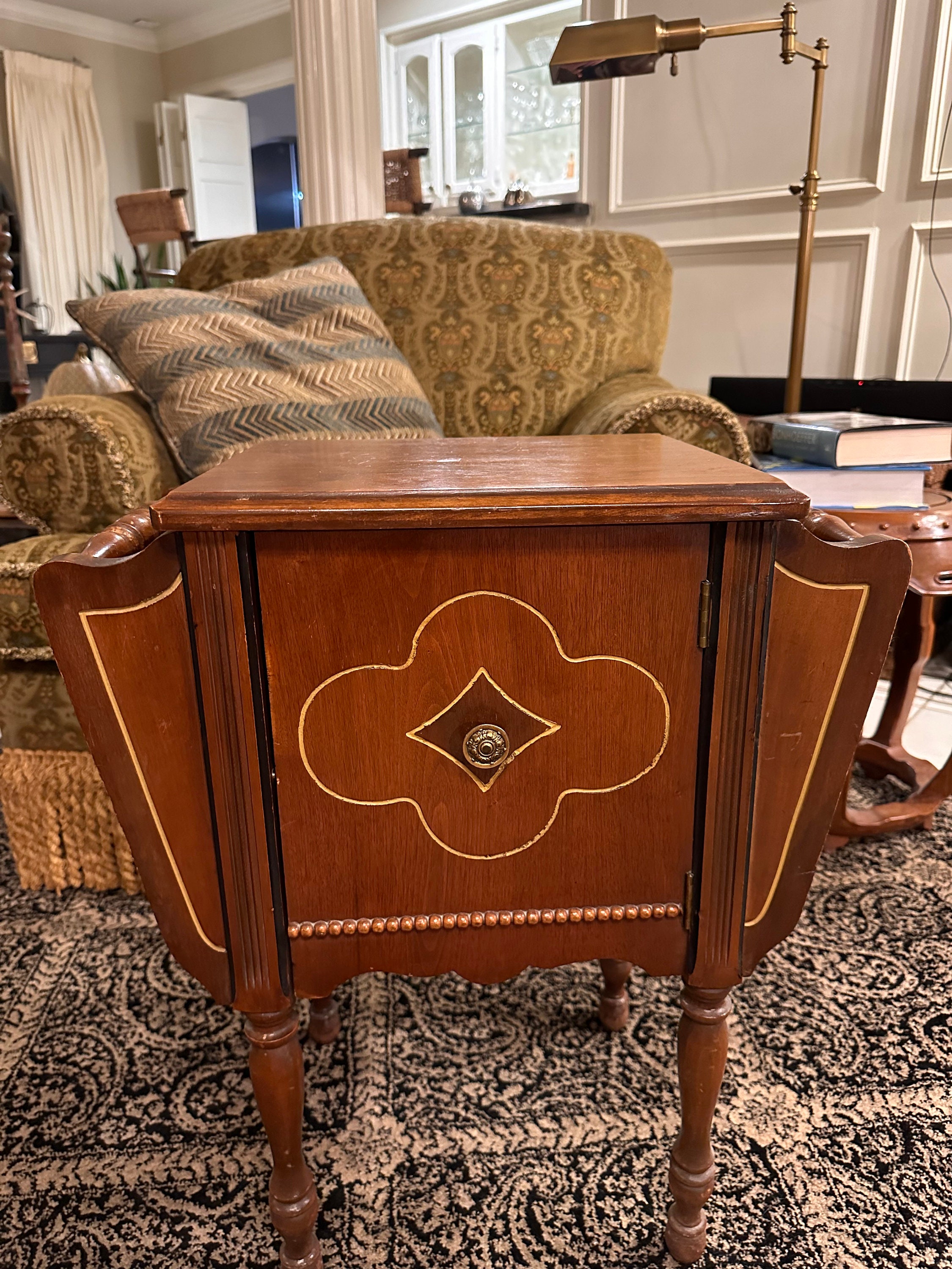 Mid Century Humidor, Humidor Cabinet, Copper Lining, Side Table, Bed ...