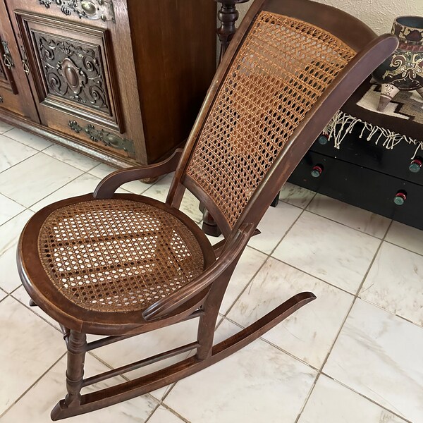 Cane Back Chair - Etsy