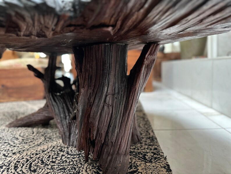 Live Edge Oak Accent Side Table - Etsy