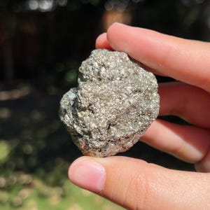 Raw Pyrite Chunk, 1.92” (E) | Fools Gold | Pyrite Crystal - Etsy