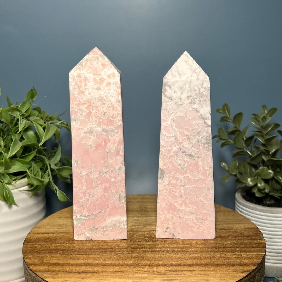 Pink Opal Towers, You Choose / Pink Opal / Opal Tower / Crystal Tower ...