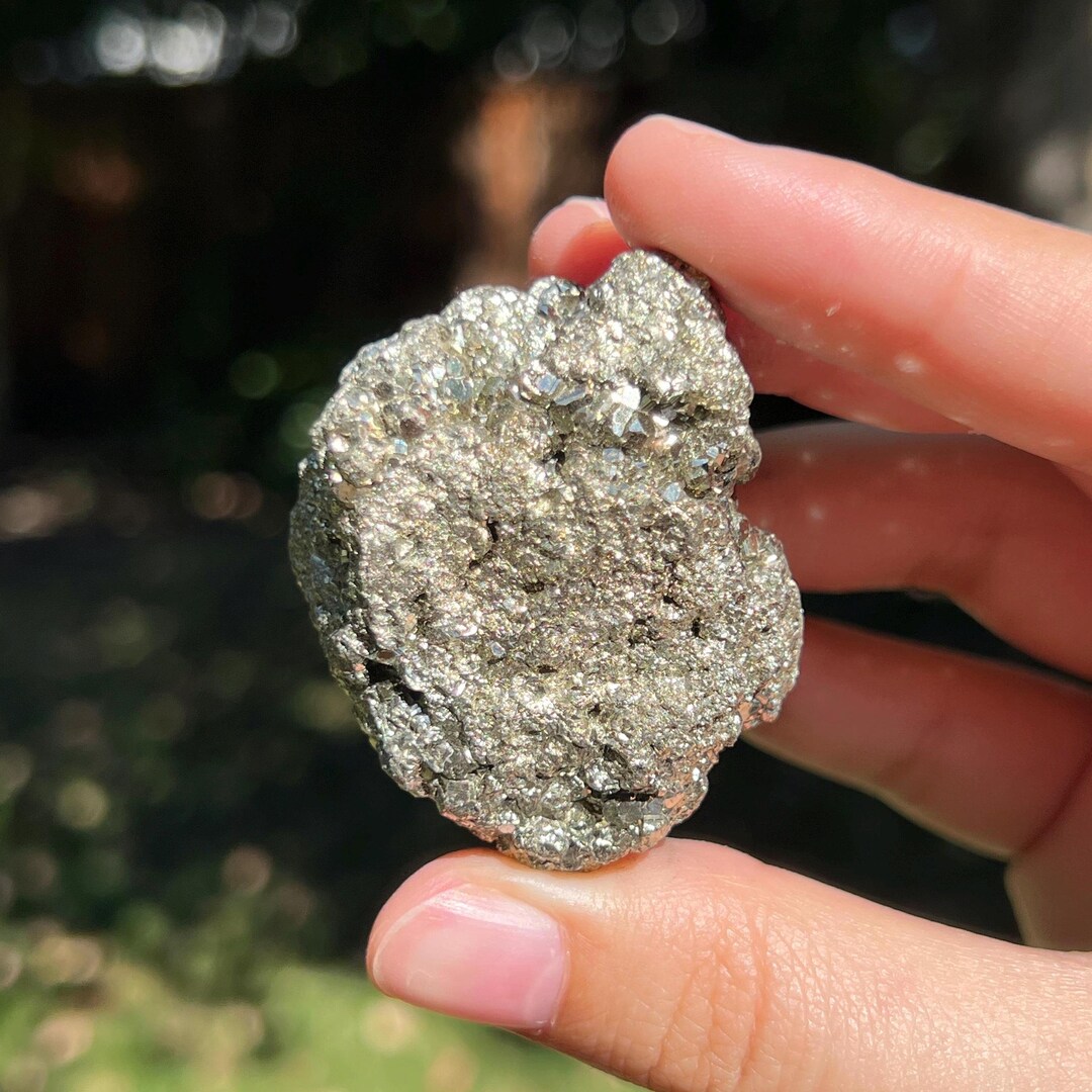 Raw Pyrite Chunk, 1.92” (E) | Fools Gold | Pyrite Crystal - Etsy