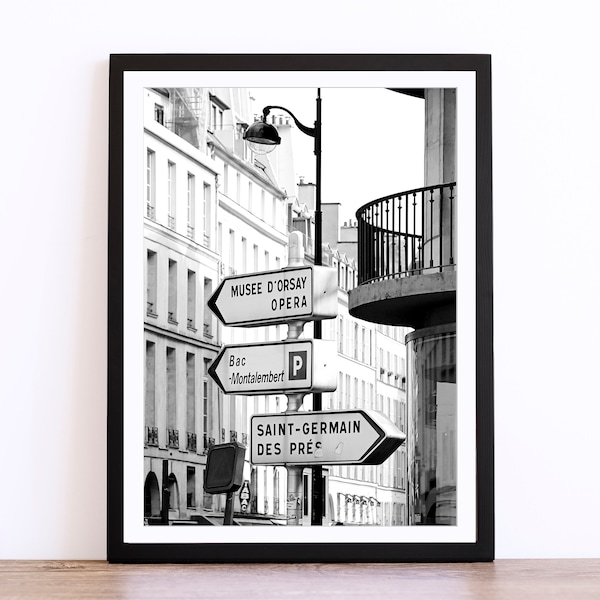 Paris Street Sign - Etsy