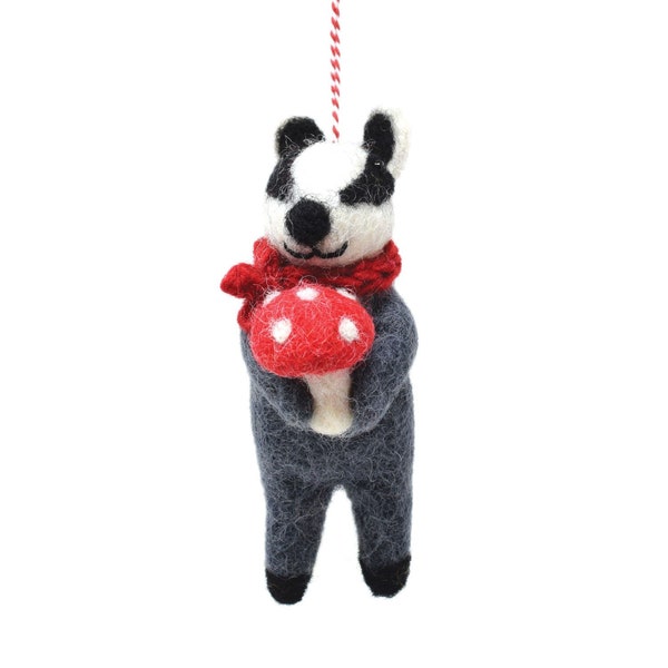 Felt Badger - Etsy