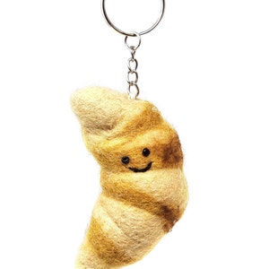 Handmade Felt Food Keychains: Fair Trade Wool Keyrings - Etsy